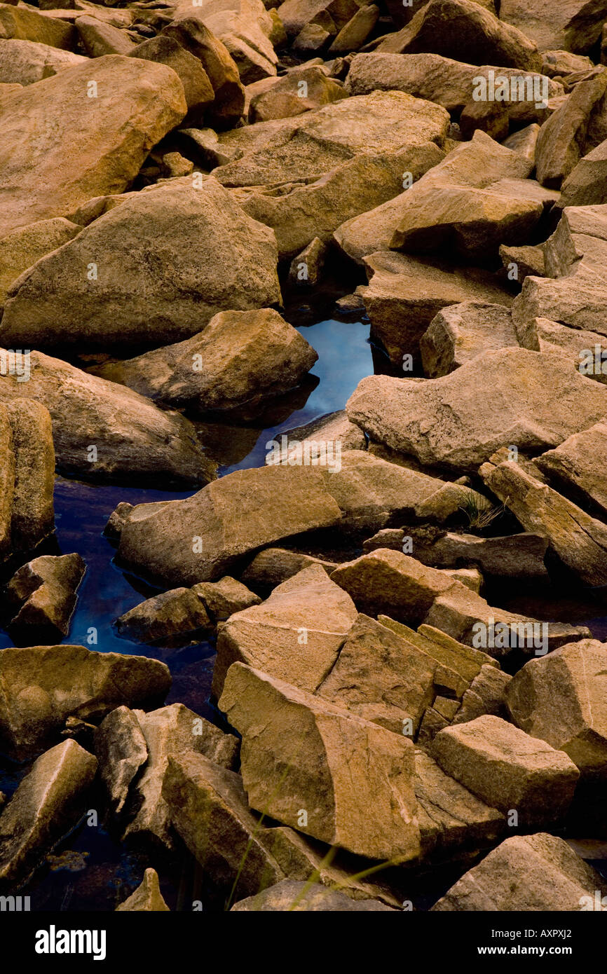 Rocks and water Stock Photo - Alamy