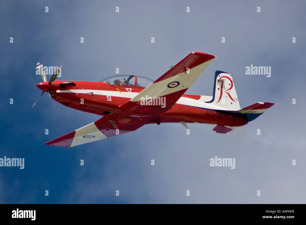 The Roulettes put on a display over Surfers Paradise, Gold Coast Stock ...