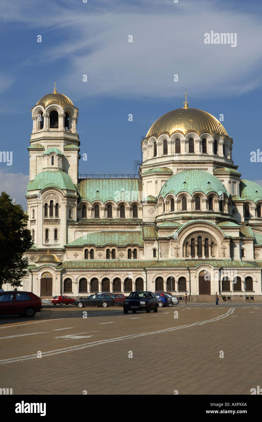Sofia, Alexander Nevski cathedral Stock Photo - Alamy