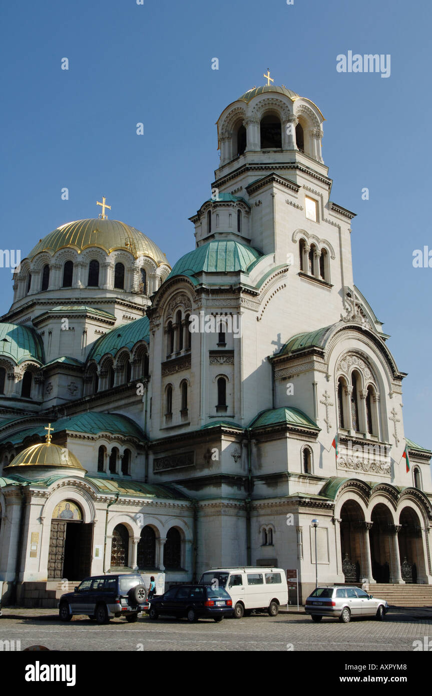 Sofia, Alexander Nevski cathedral Stock Photo - Alamy