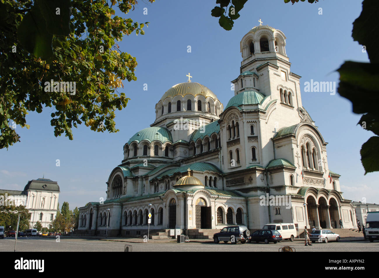 Sofia, Alexander Nevski cathedral Stock Photo - Alamy