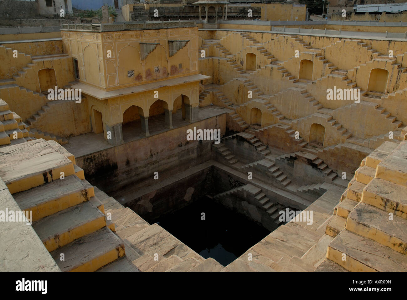 Ancient Stepwell at Amber village Rajasthan India Stock Photo - Alamy