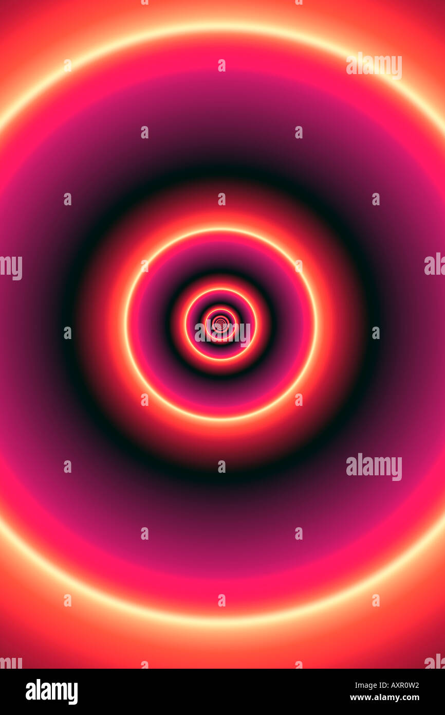 Vibrant circular vortex Stock Photo - Alamy