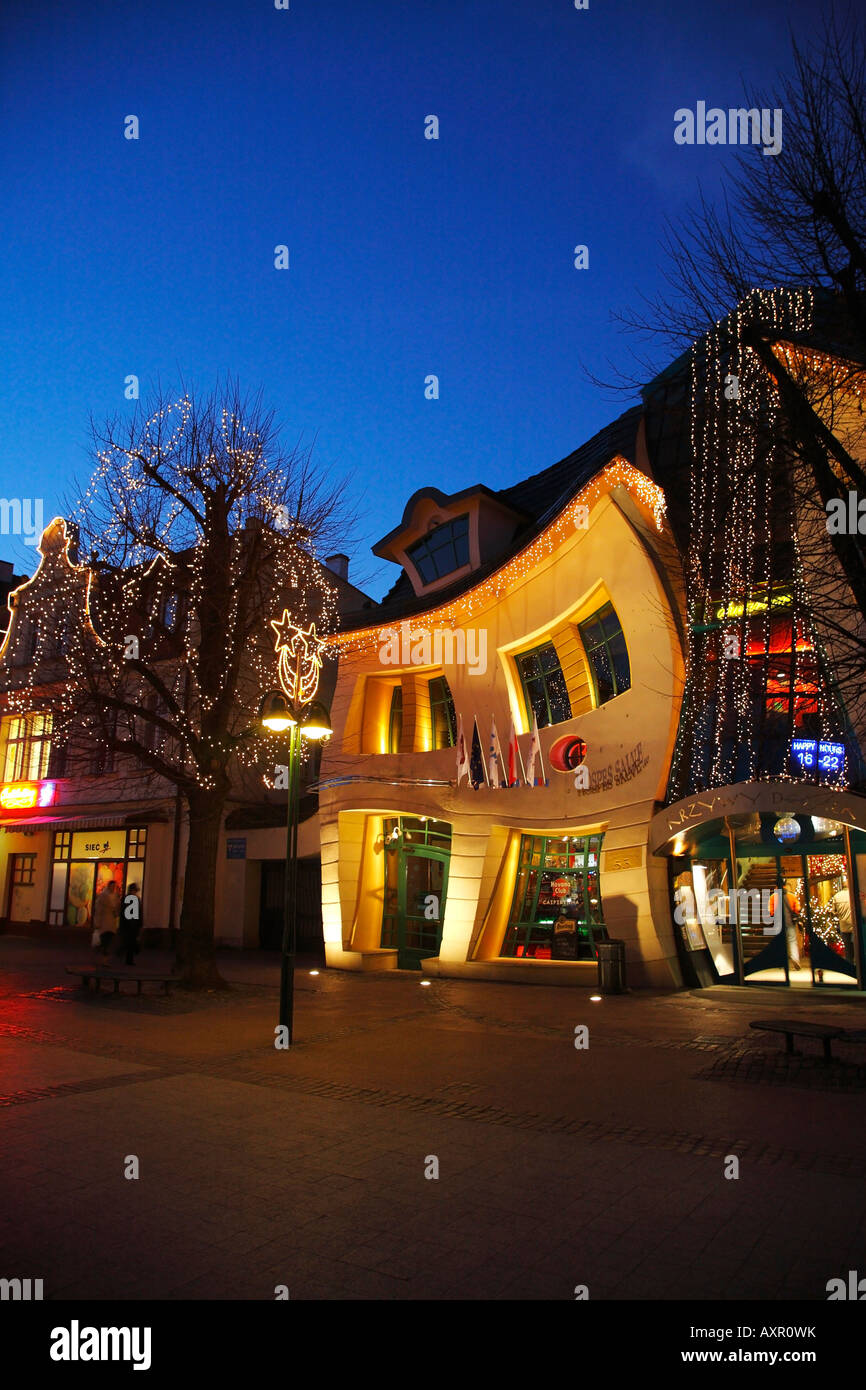 Crooked House (Krzywy Domek), Sopot, Poland Stock Photo - Alamy