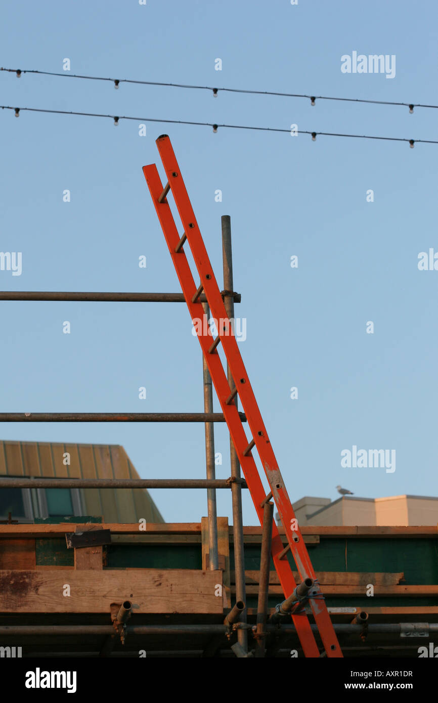 Scaffolding ladder hi-res stock photography and images - Alamy