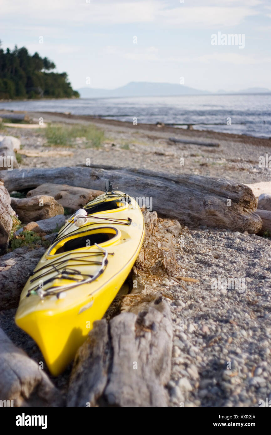 Kayak at the beach Stock Photo - Alamy