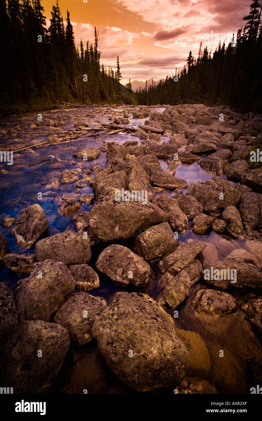 Rocky mountain waterways hi-res stock photography and images - Alamy