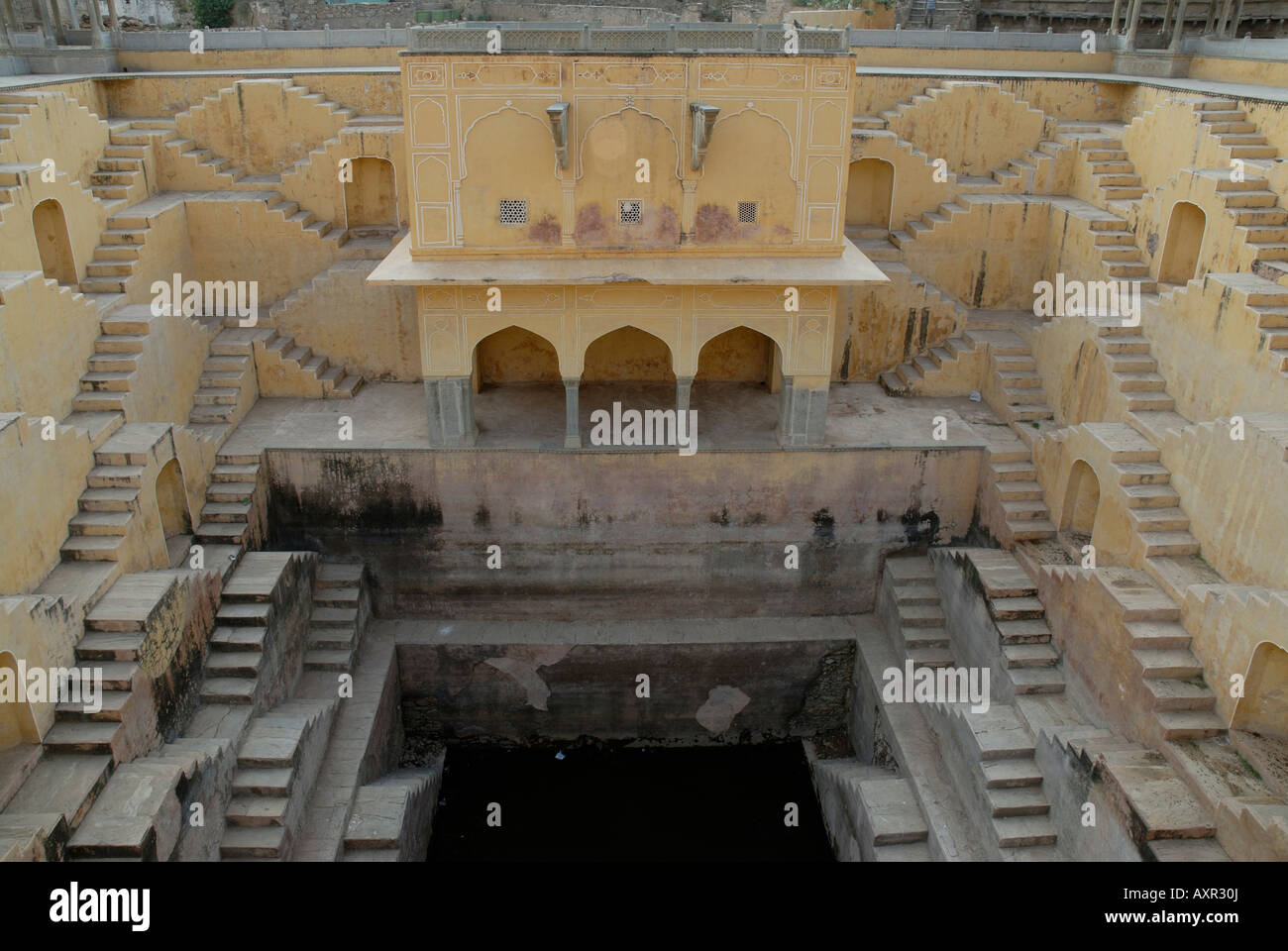 Ancient Stepwell at Amber village Rajasthan India Stock Photo - Alamy