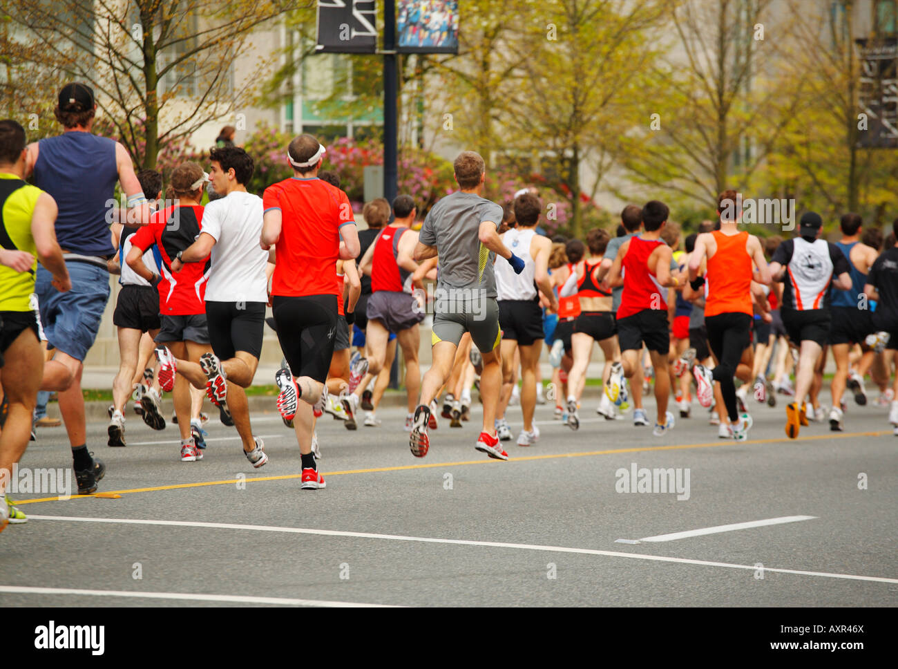 Vancouver Sun Run, Canada Stock Photo - Alamy