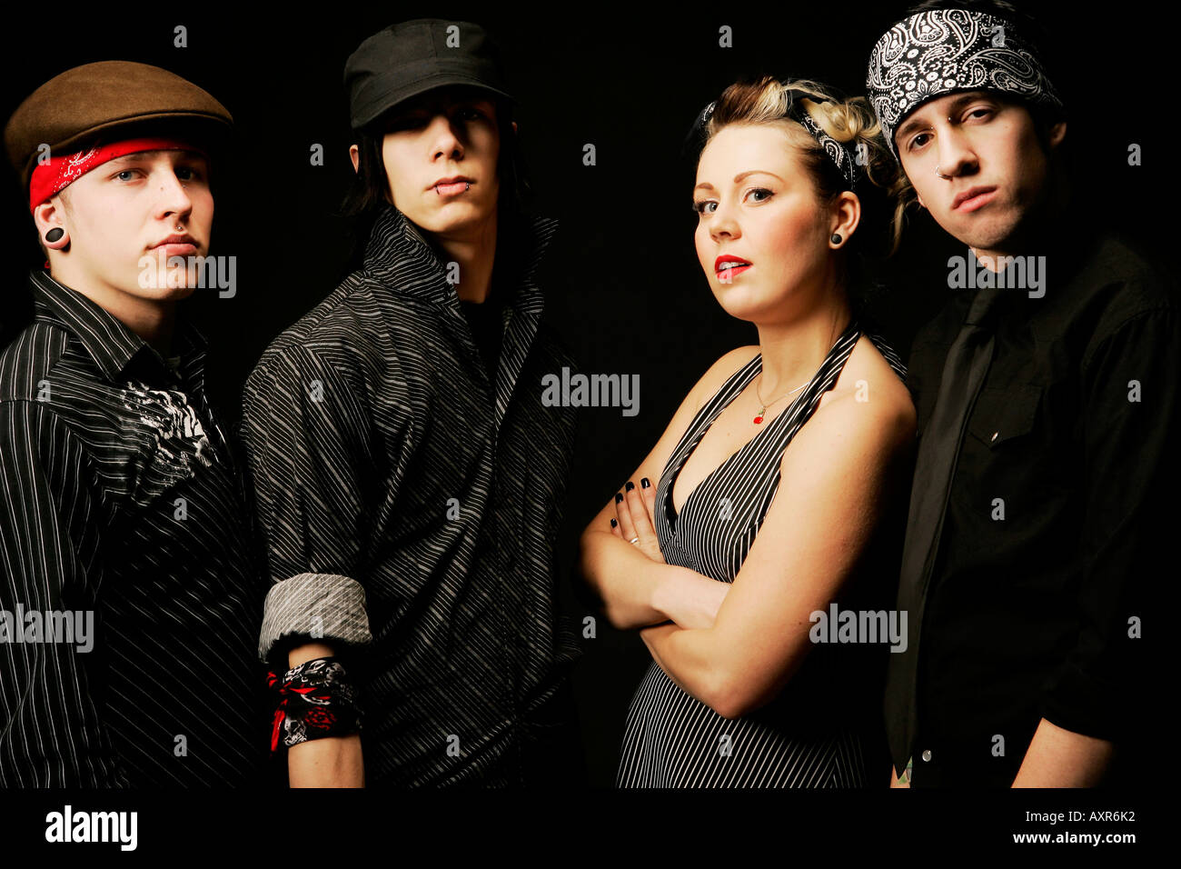 Group groups studio portrait portraits hi-res stock photography and ...