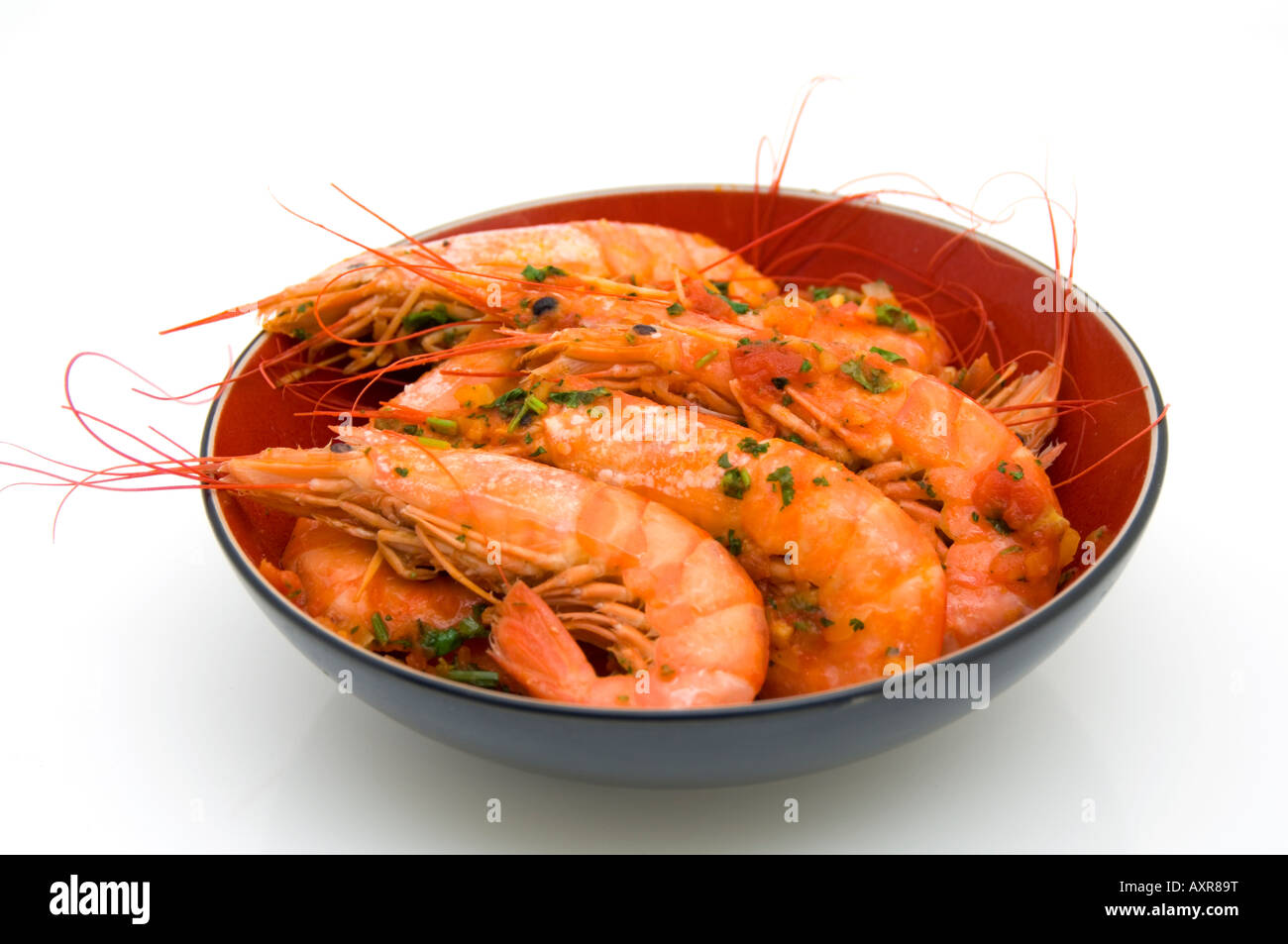 King prawns food hi-res stock photography and images - Alamy
