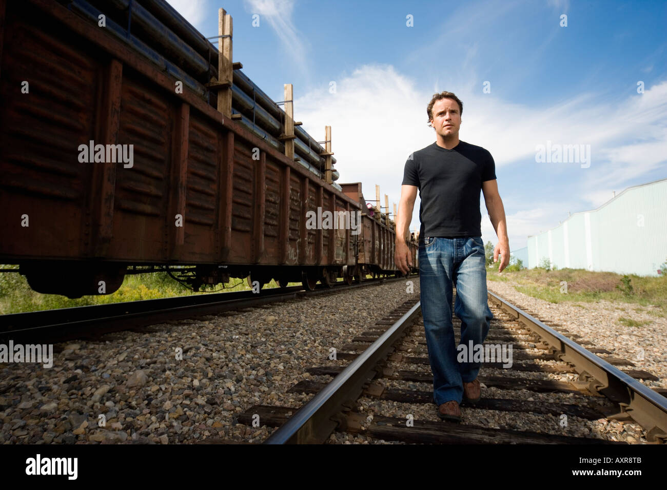 Man tracks hi-res stock photography and images - Alamy