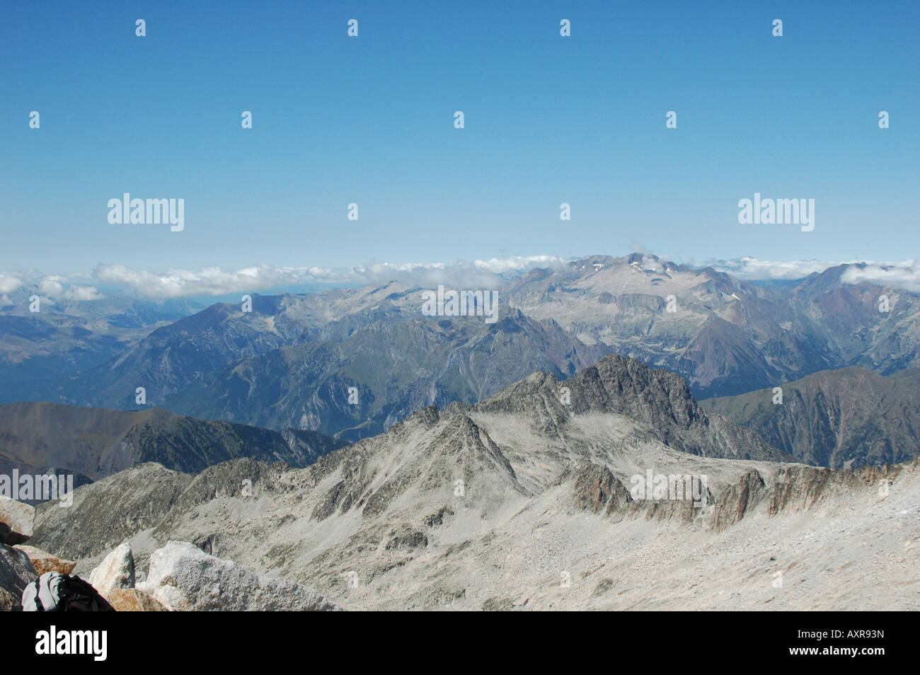 Aneto, Spanish Pyrenees, in Summer Stock Photo - Alamy
