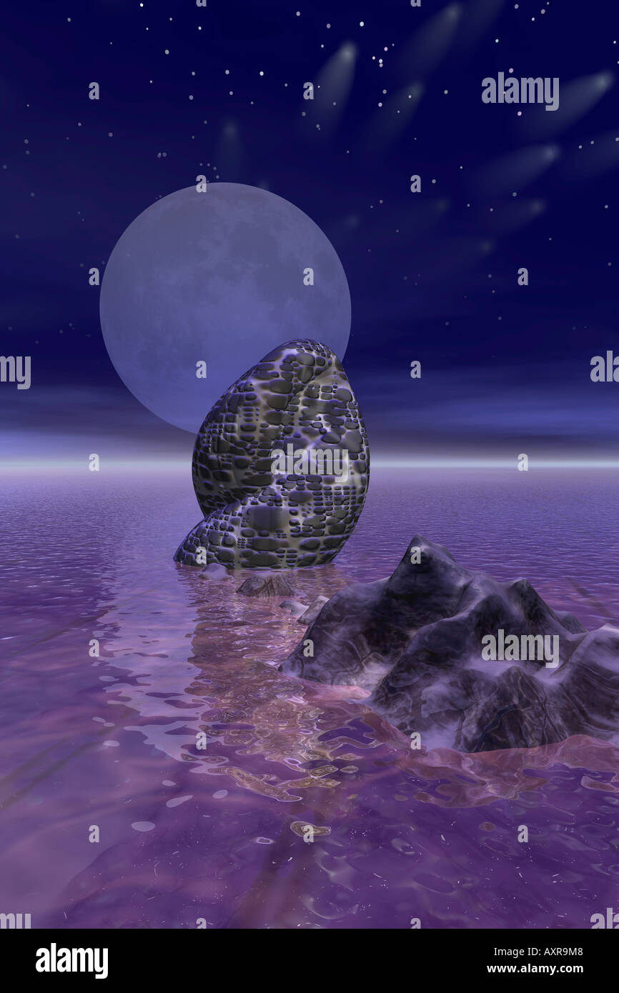 Cosmic landscapes hi-res stock photography and images - Alamy