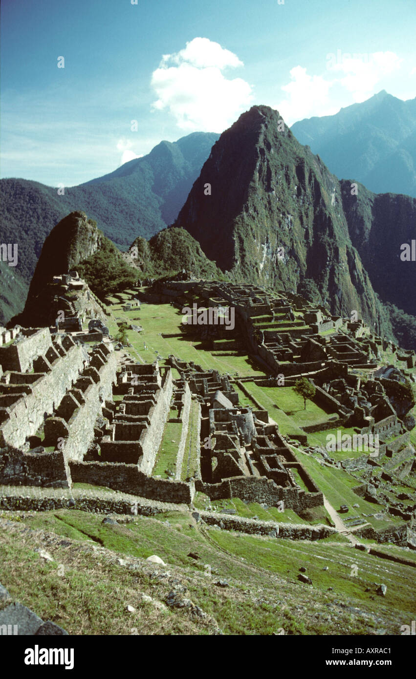 Machu Picchu Peru Stock Photo - Alamy