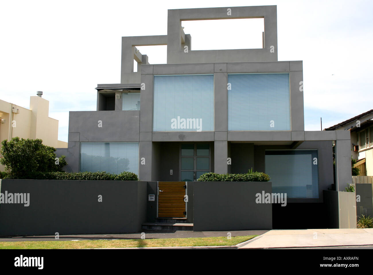 glass window viewmodern house home contempoary contemporary melbourne ...