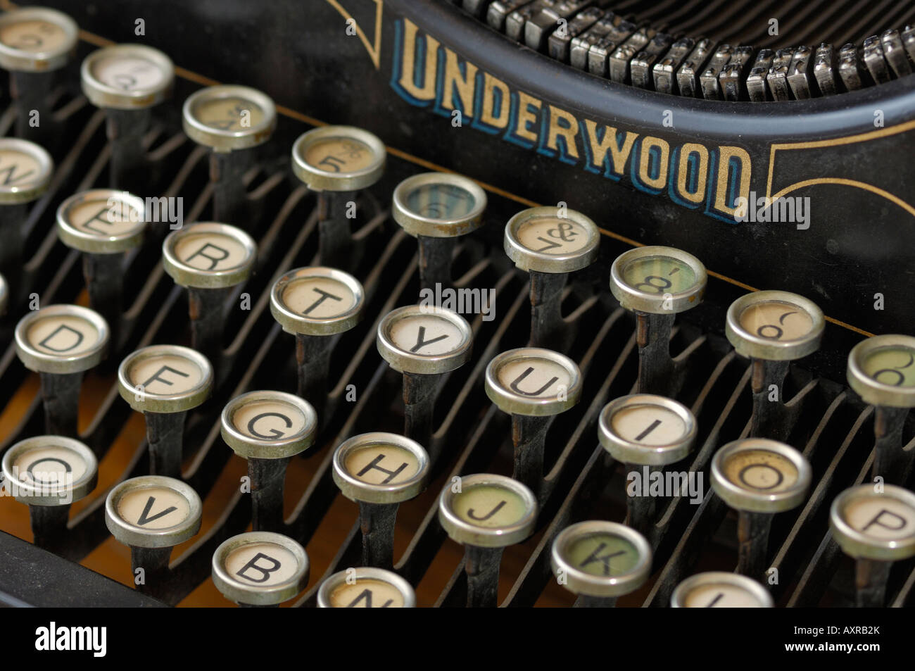 Underwood typewriter hi-res stock photography and images - Alamy