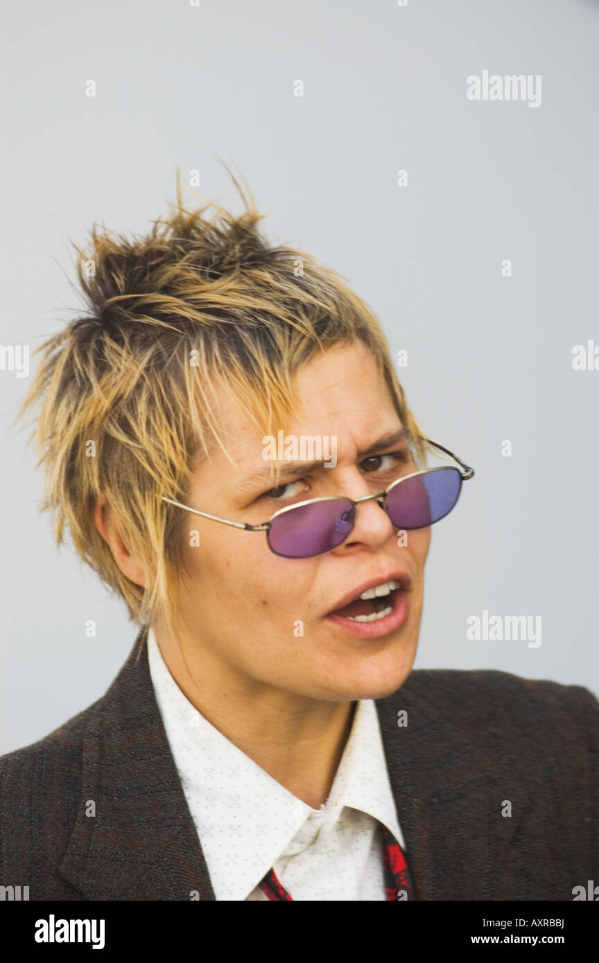 funky young girl Stock Photo - Alamy