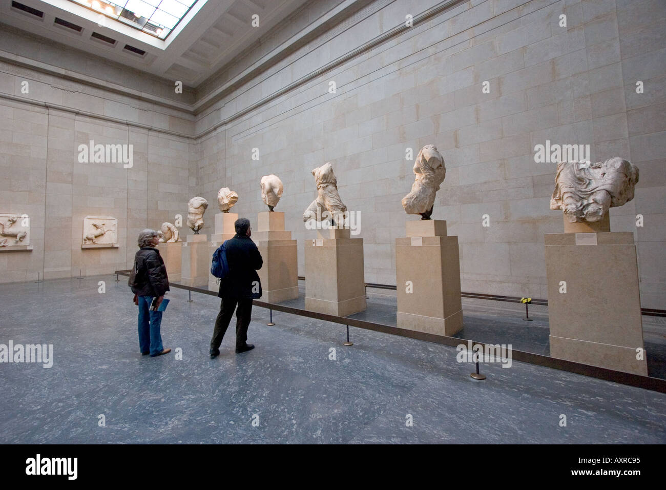 Ancient Greek Elgin Marbles - Exhibits in British Museum London England ...