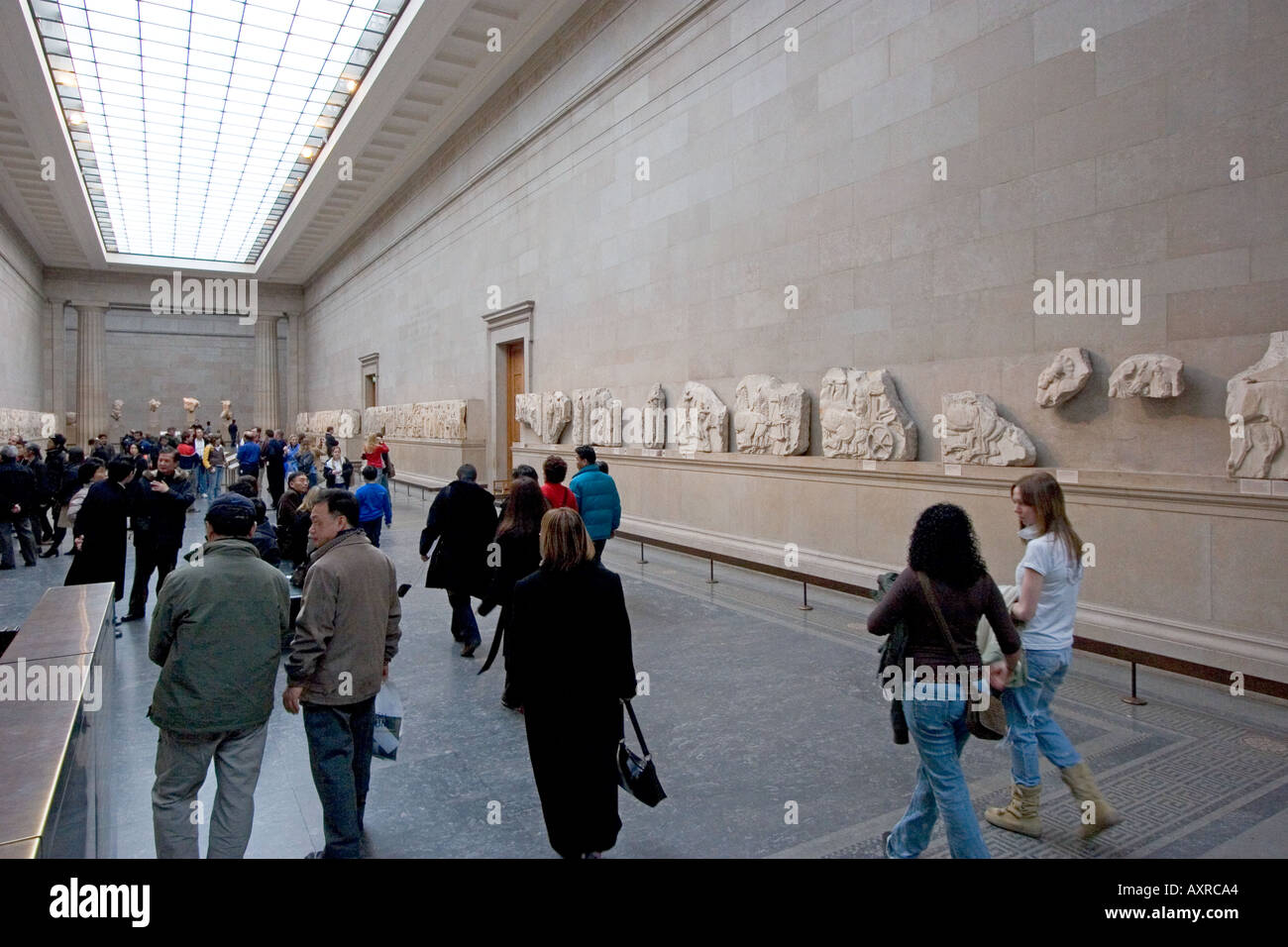 Ancient Greek Elgin Marbles - Exhibits in British Museum London England ...
