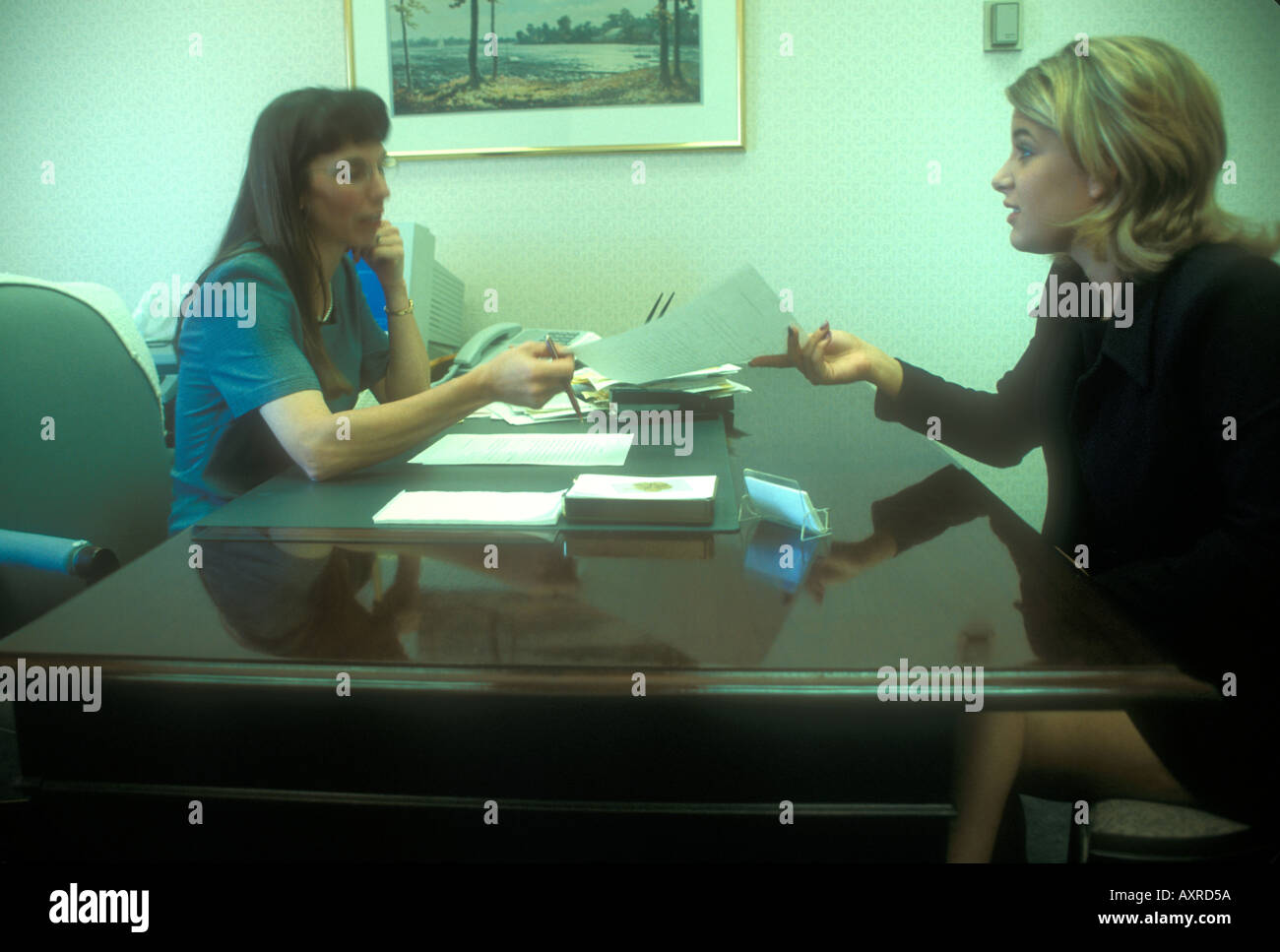 Pass across desk hi-res stock photography and images - Alamy