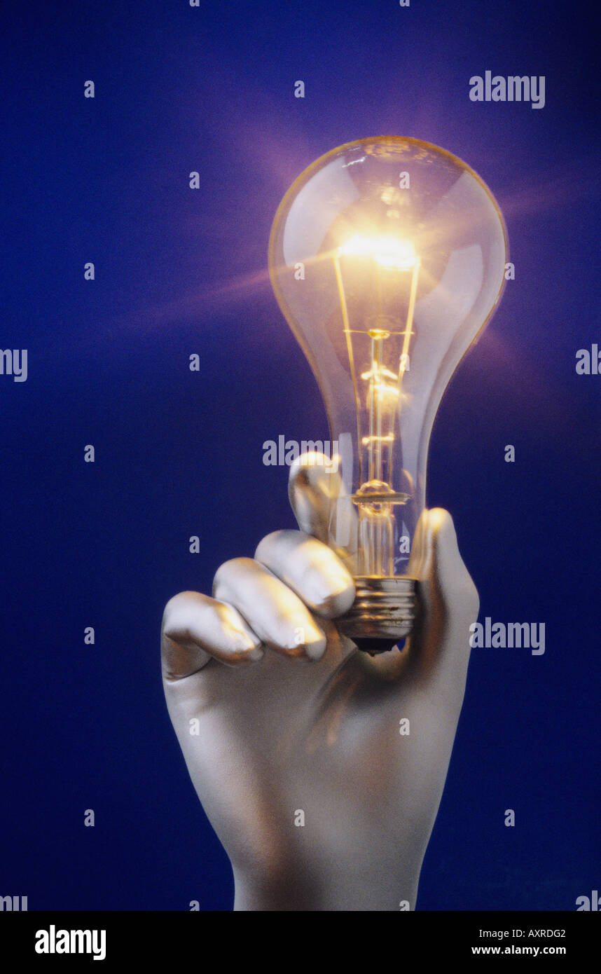 Silver hand hi-res stock photography and images - Alamy