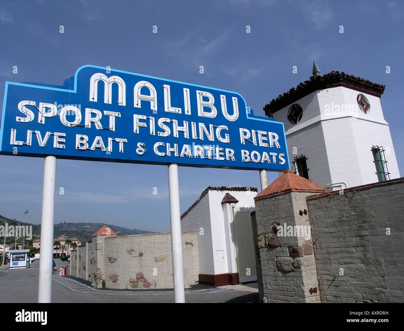 Malibu Pier Sign High Resolution Stock Photography and Images - Alamy