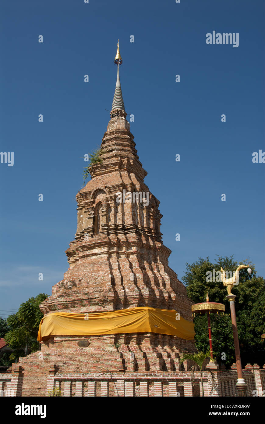Chedi stupa religion religious location building historic hi-res stock ...