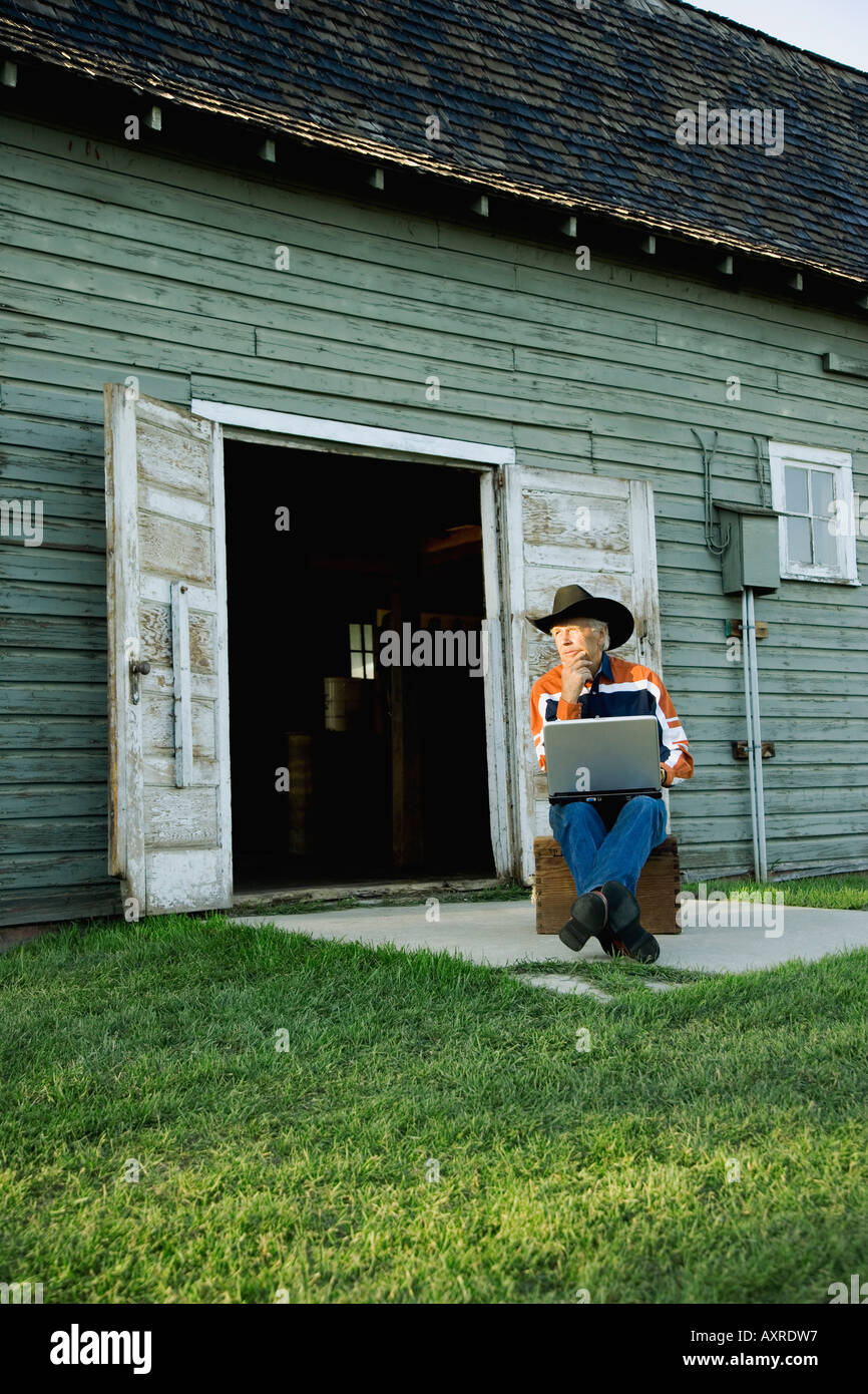 Senior cow boy hi-res stock photography and images - Alamy