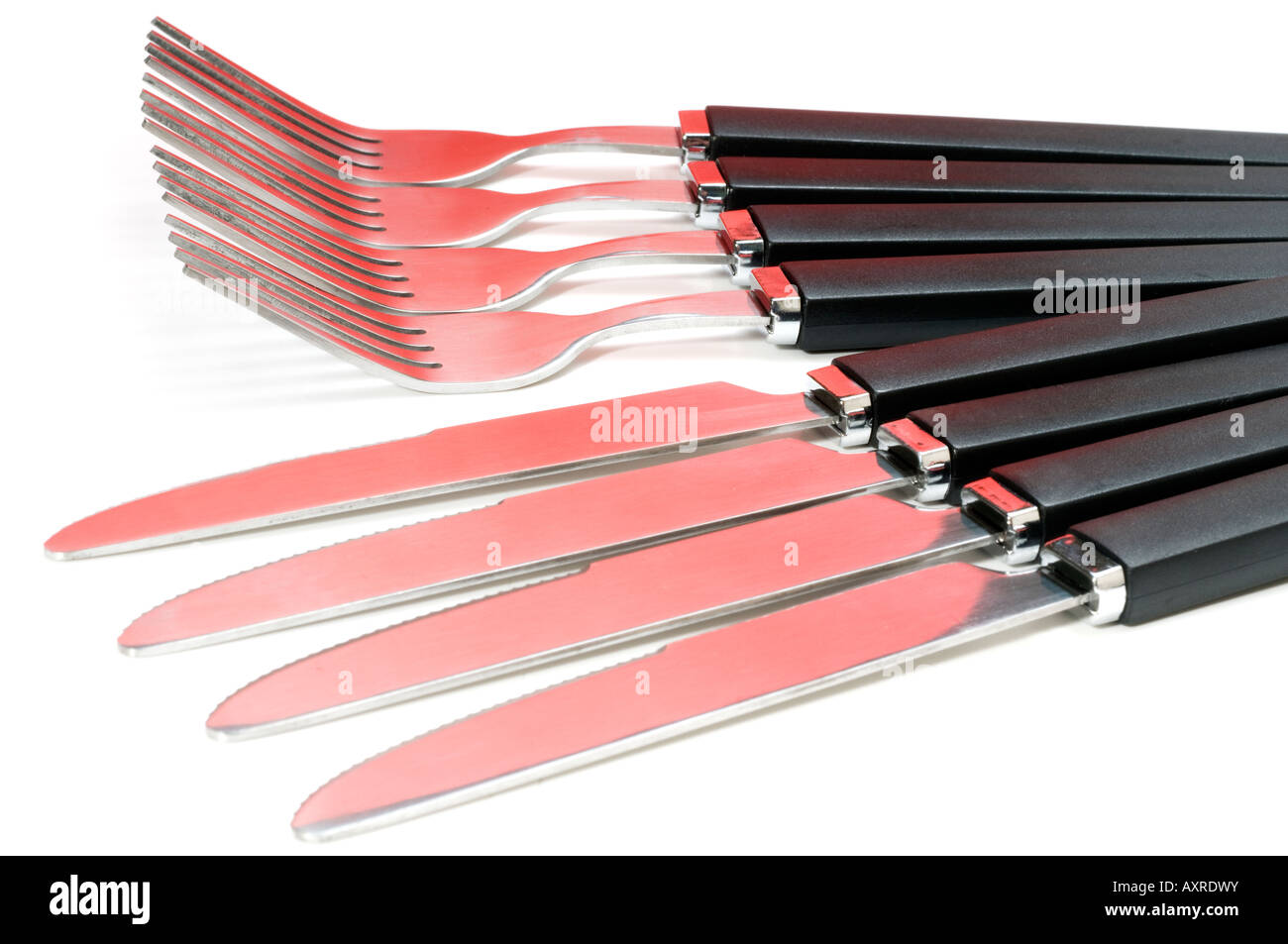 Black and white knives hi-res stock photography and images - Alamy