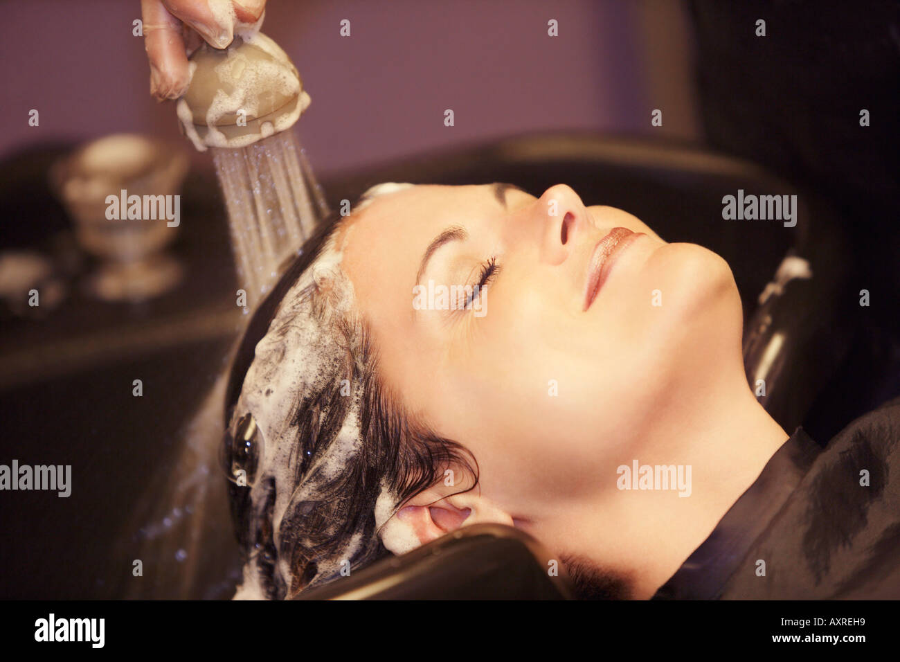 Hair washed hi-res stock photography and images - Alamy