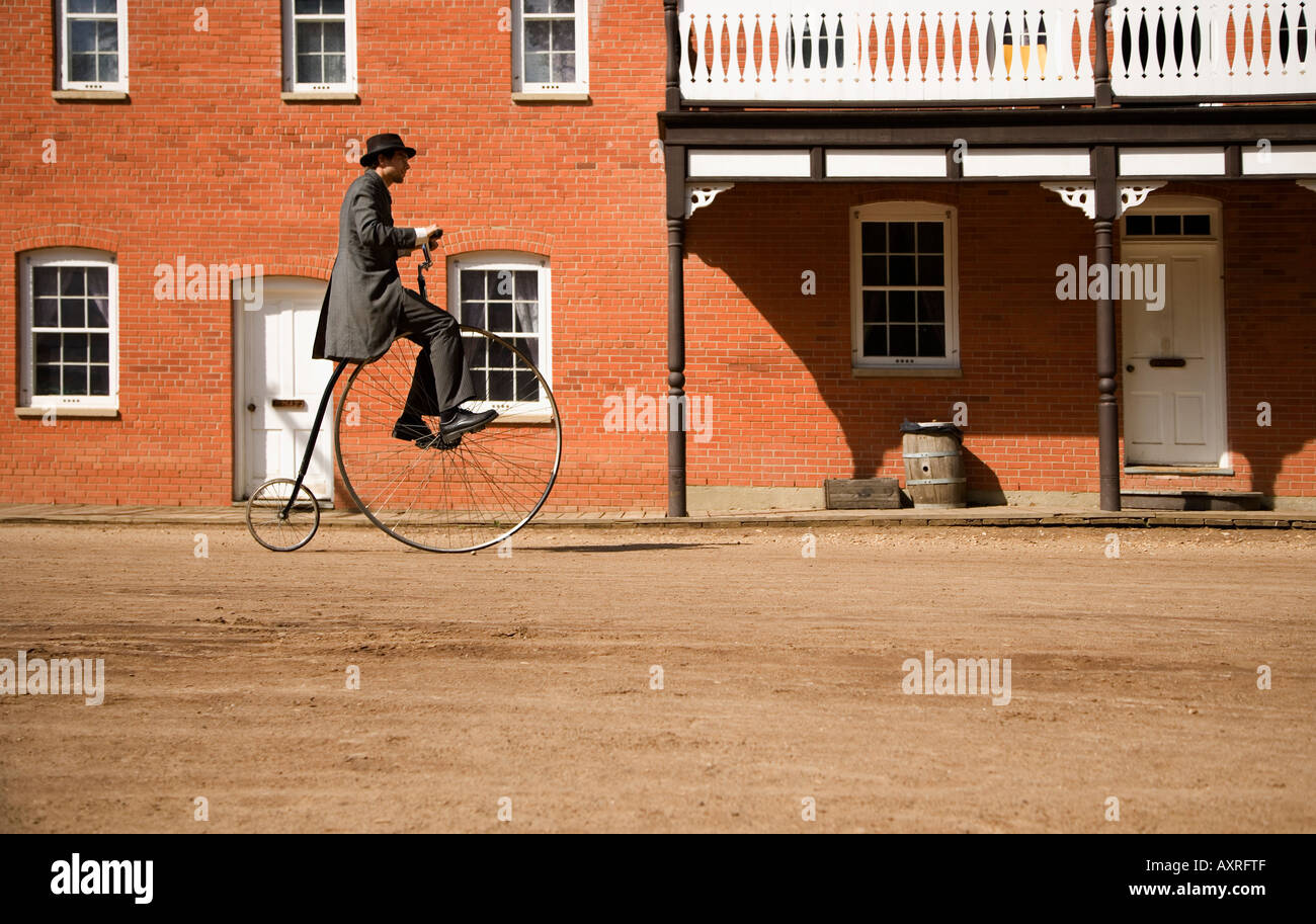 Historic man bicycle hi-res stock photography and images - Alamy