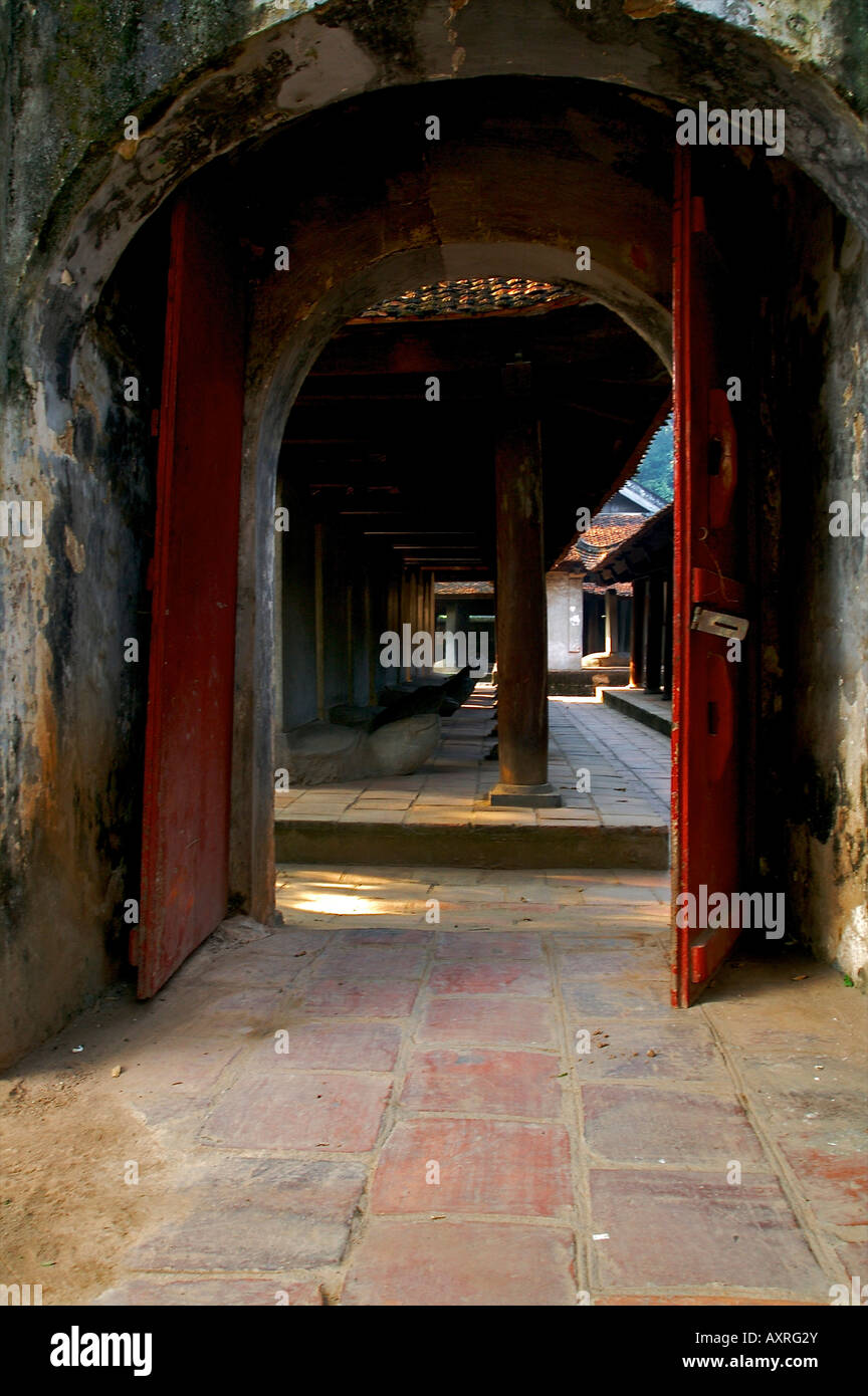 Temple of Literature Stock Photo - Alamy