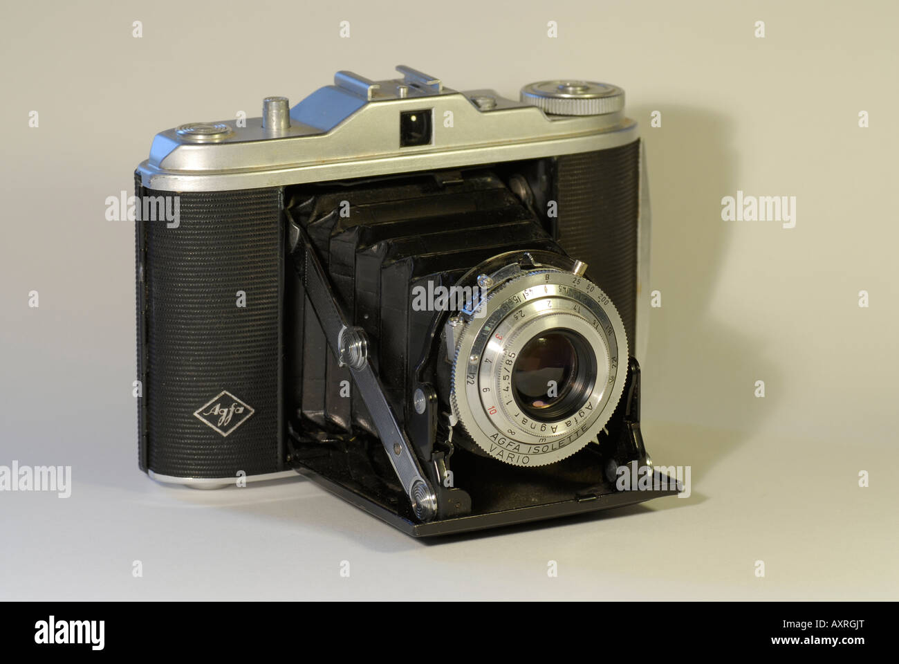 Agfa Isolette 1 classic folding camera 1950s-1960s Stock Photo - Alamy