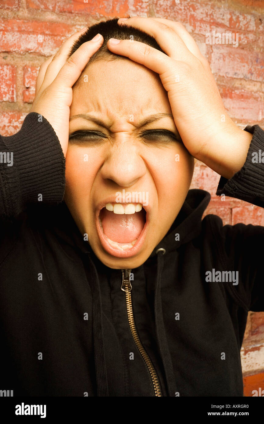Outburst emotion hi-res stock photography and images - Alamy