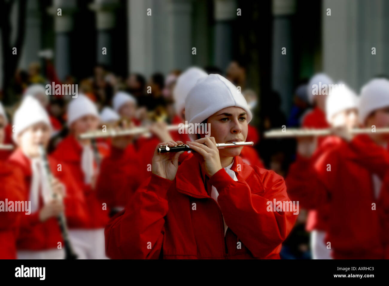Marching band santa claus parade hi-res stock photography and images ...