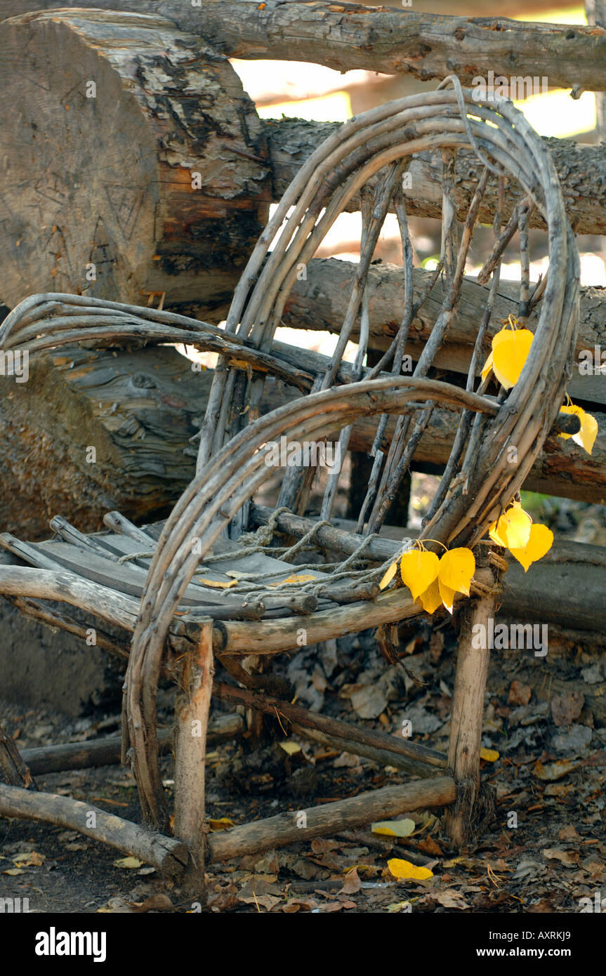 Willow chairs hi-res stock photography and images - Alamy