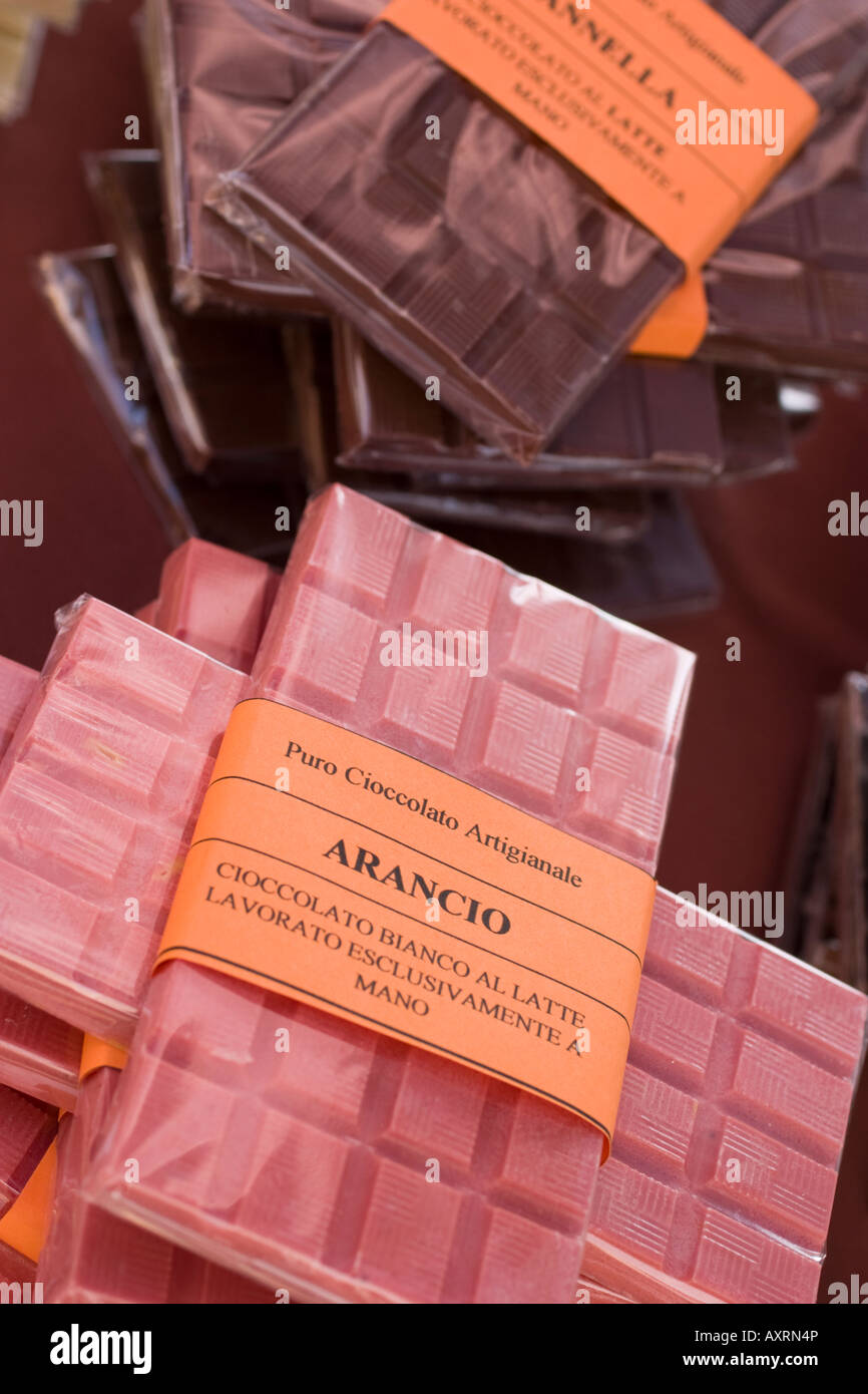Aromatized chocolate bars - hand,ade production from Piemonte, Italy ...