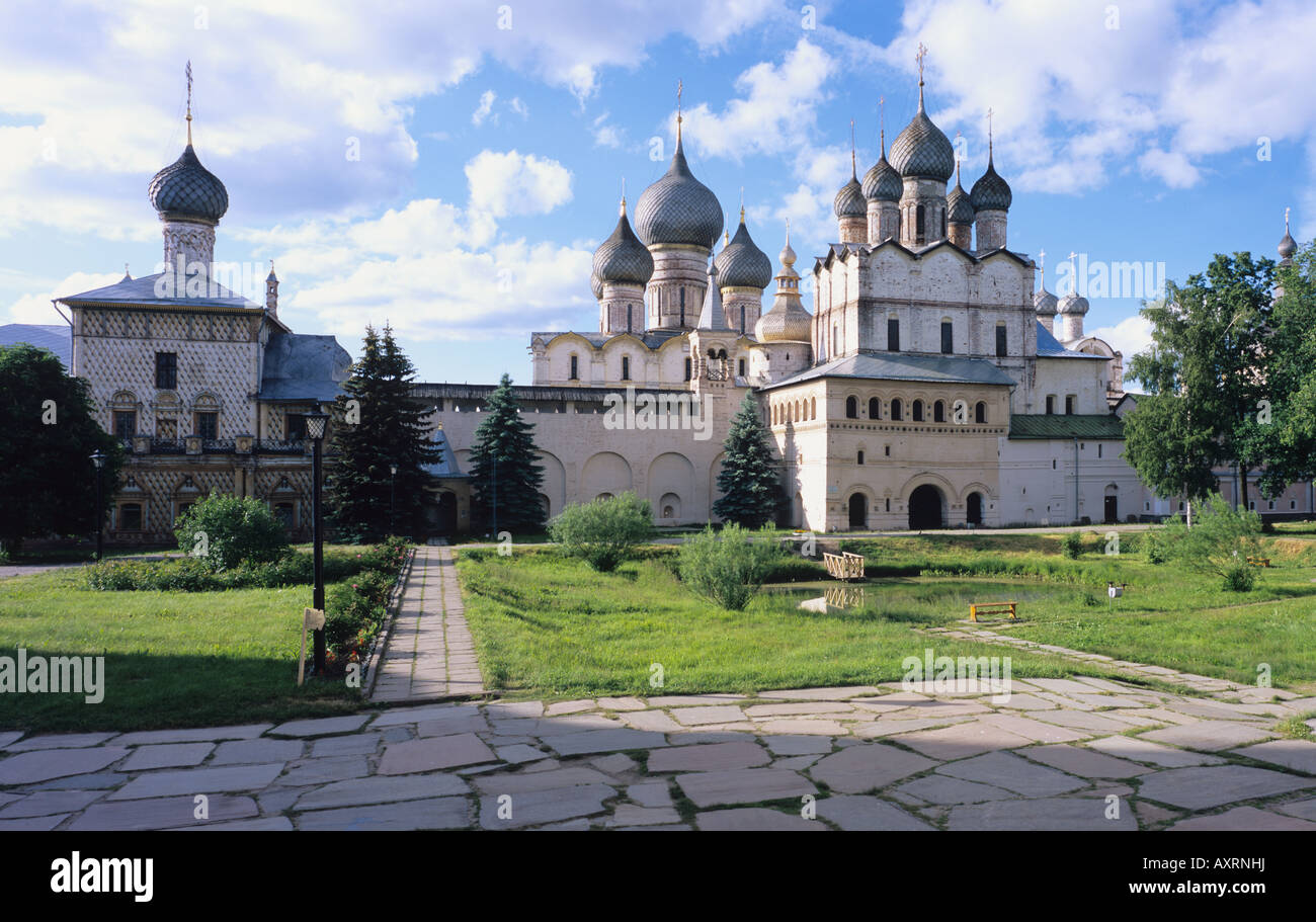 Rostov "The Great" Kremlin View, Rostov, Russia Stock Photo - Alamy
