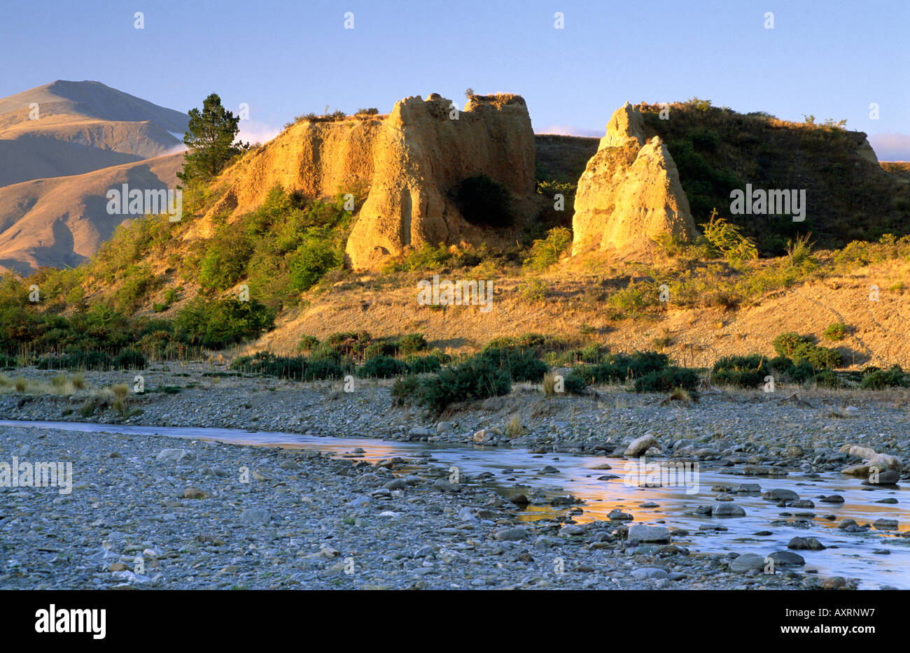 River Kyeburn Otago South Island New Zealand Stock Photo - Alamy