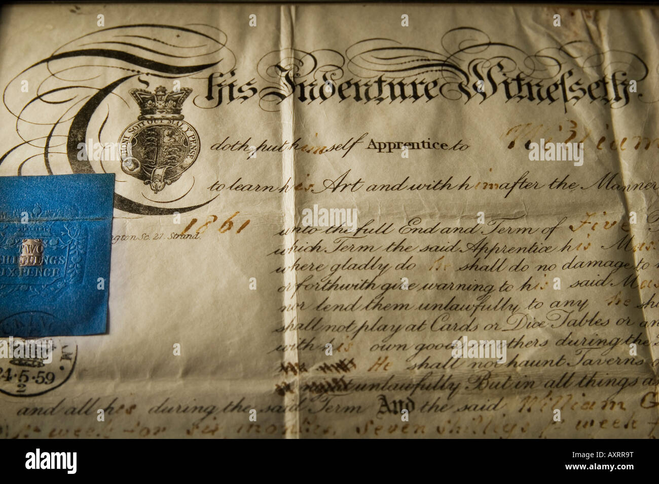 Indenture hi-res stock photography and images - Alamy