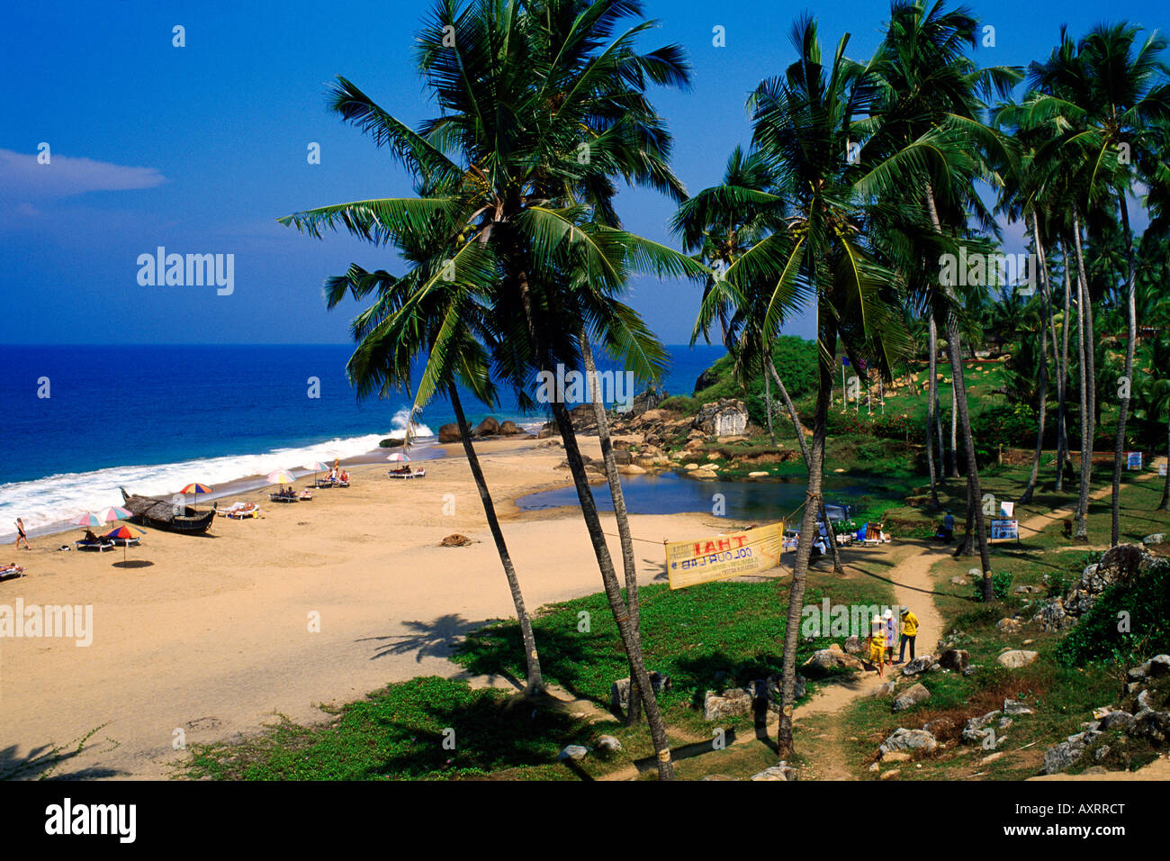 Kovalam Beach, Trivandrum, Kerala, India Stock Photo - Alamy