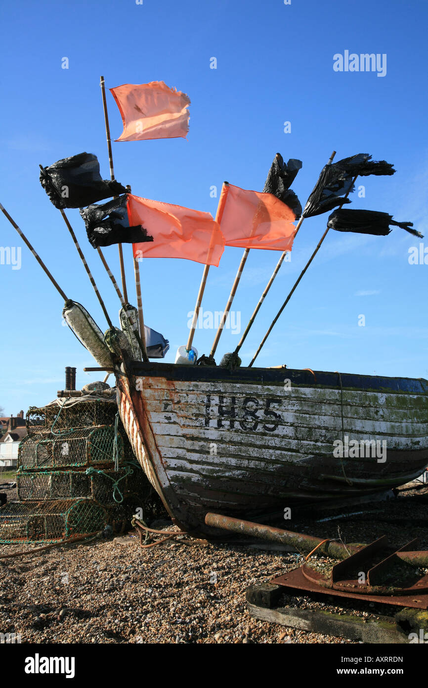 Flags for lobster pots hi-res stock photography and images - Alamy