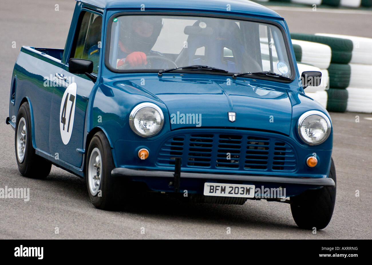1981 Austin Mini Pickup during the GRRC sprint at Goodwood, Sussex, UK ...