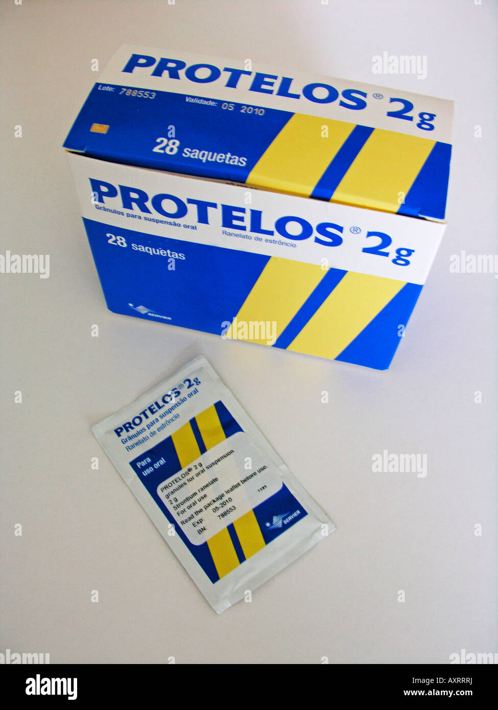 protelos granules for oral suspension used to treat osteoporosis in ...