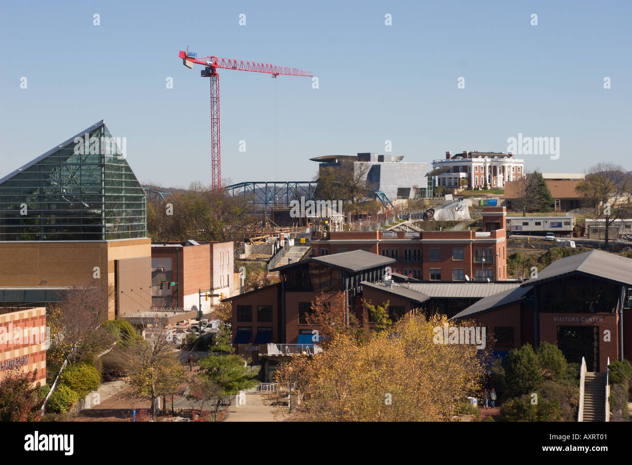 Downtown Chattanooga Tennessee Riverfront Stock Photo - Alamy