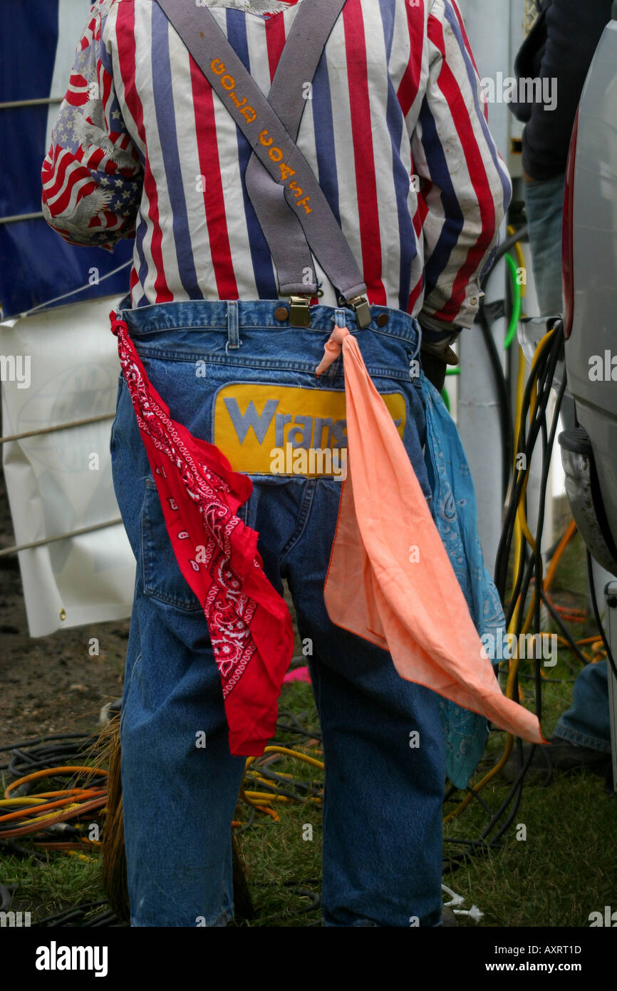 Rodeo protection athlete hi-res stock photography and images - Alamy