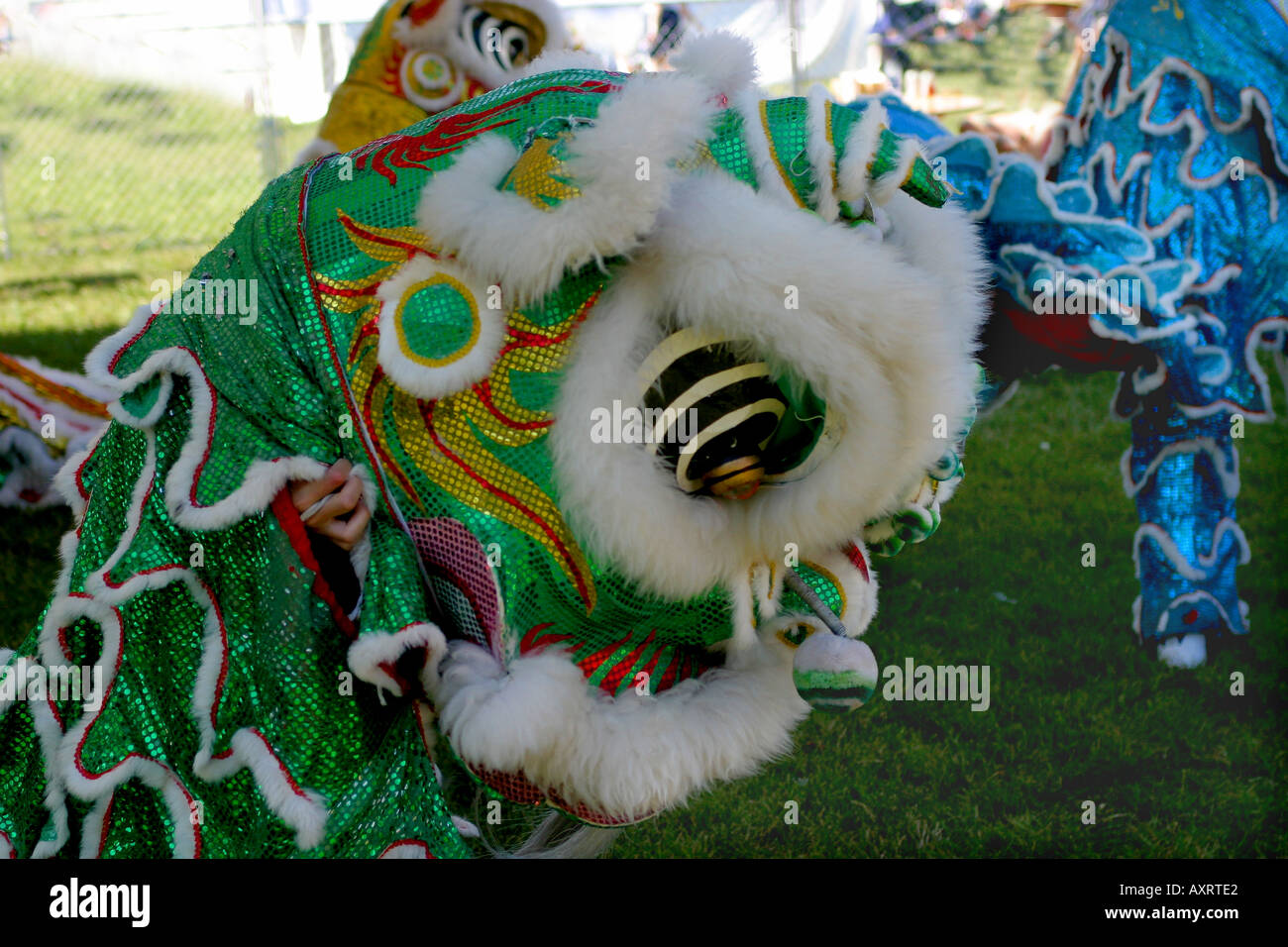 Chinese Dragon Dance Stock Photo - Alamy