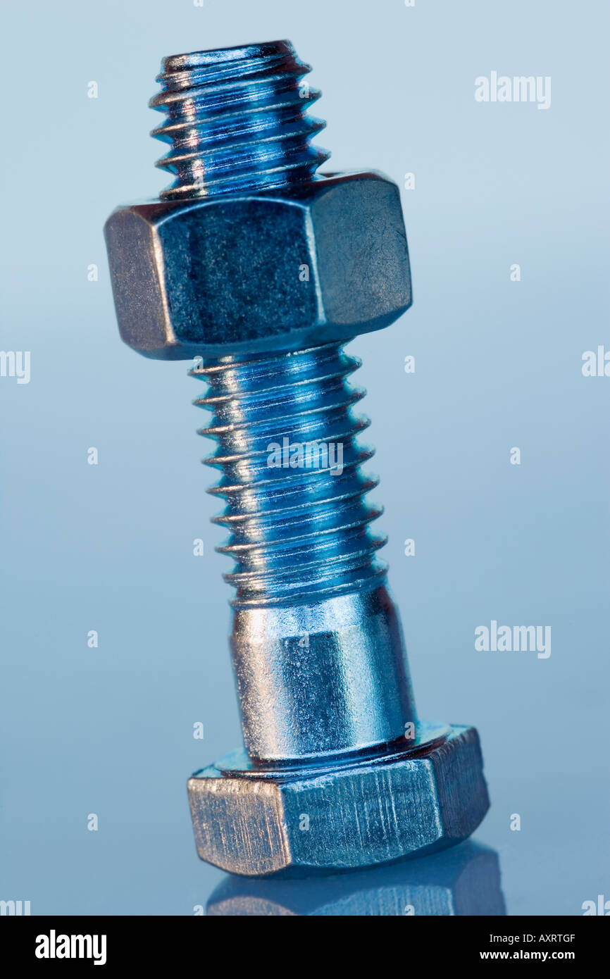 Nut and bolt Stock Photo - Alamy