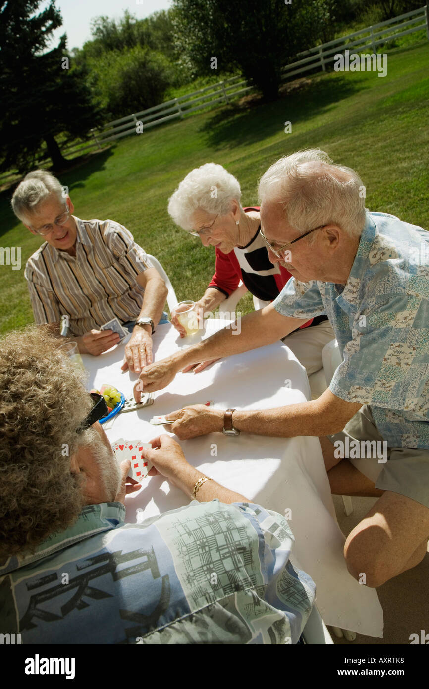 People playing cards Stock Photo - Alamy